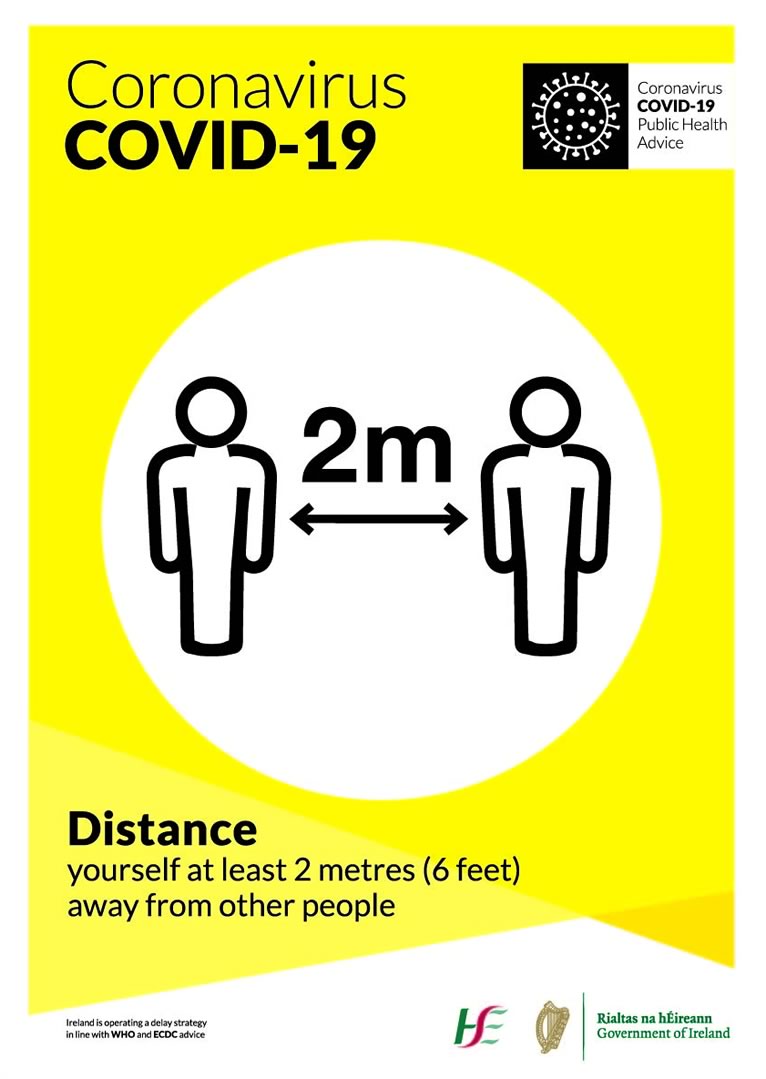 COVID-19 Posters | Help Prevent | Devitt Print Wicklow